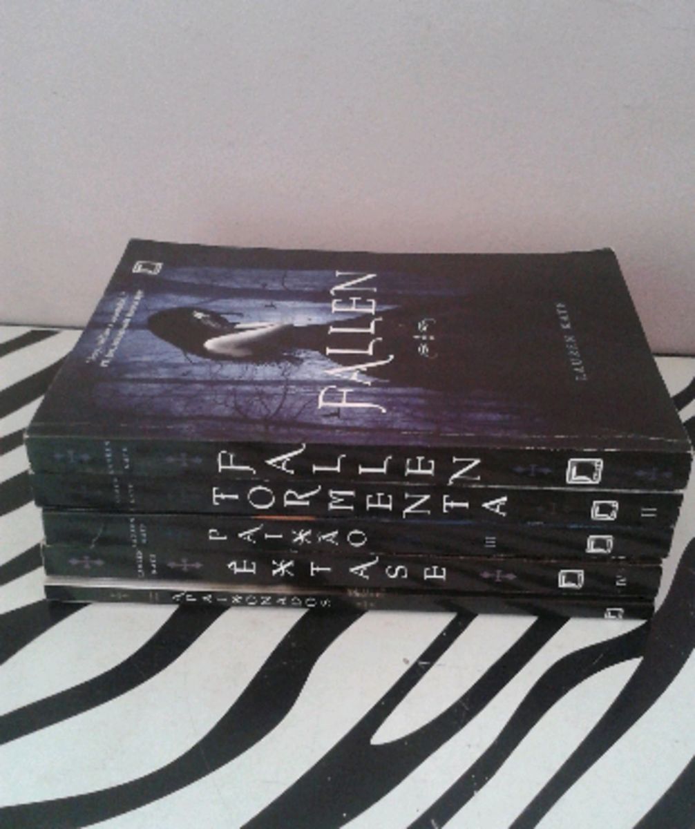 Coleção Completa Saga Fallen - 5 Livros | Livro Usado 14872710 | enjoei