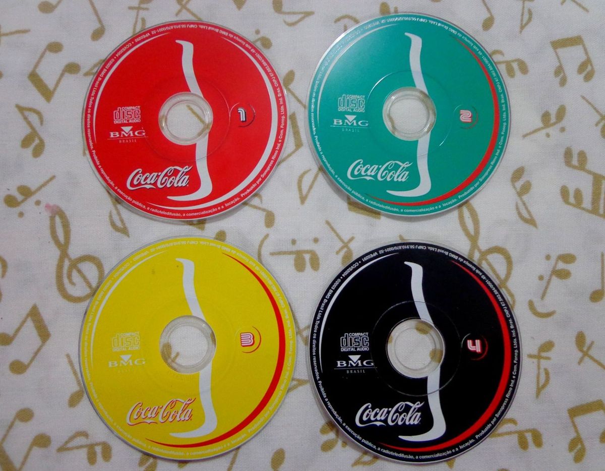 Coleção Completa Vibe Sound Coca-cola. | Item de Música Usado 16393702 ...