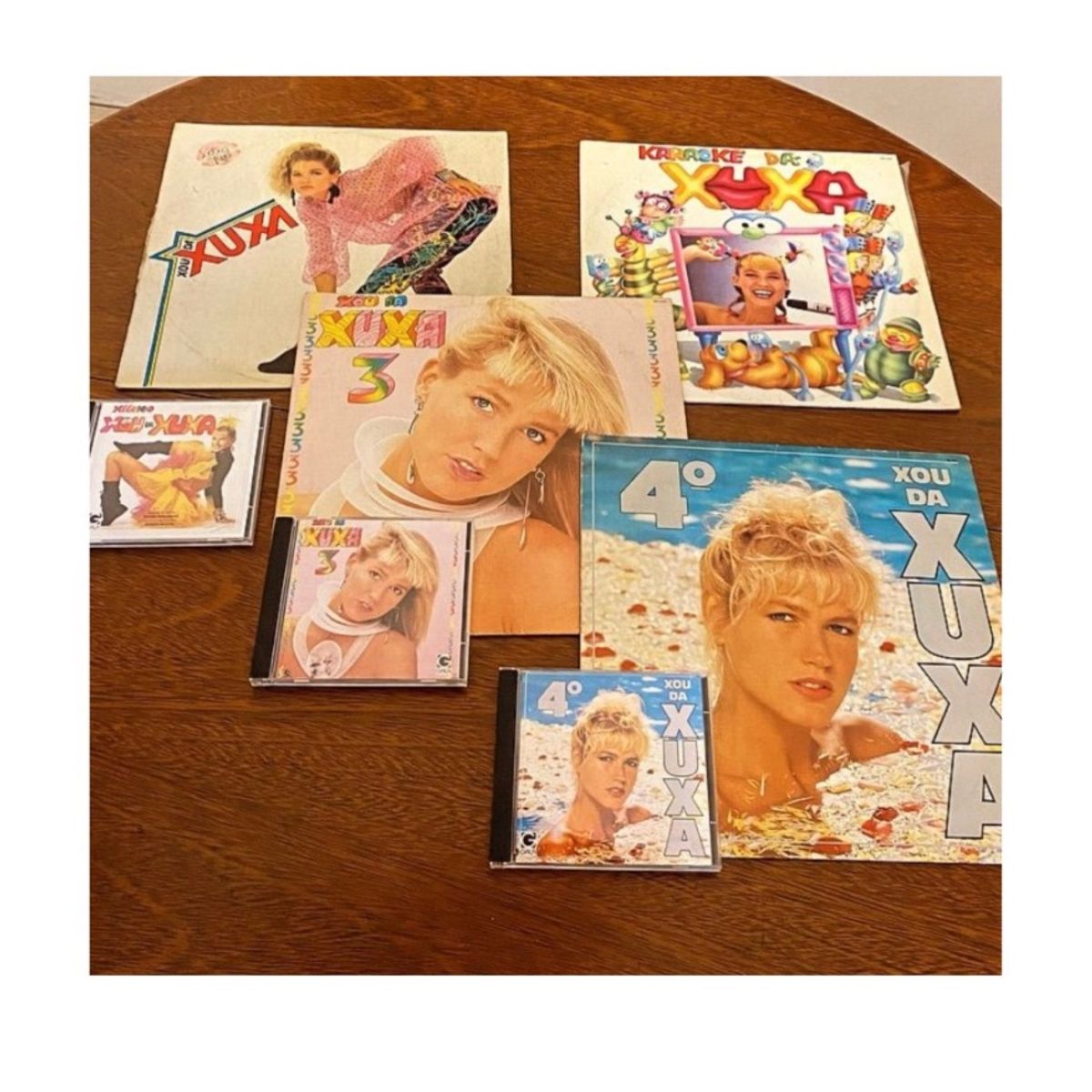 Coleção de 4 Discos da Xuxa + 3 Cds da Xuxa | Item de Música Xuxa Usado ...