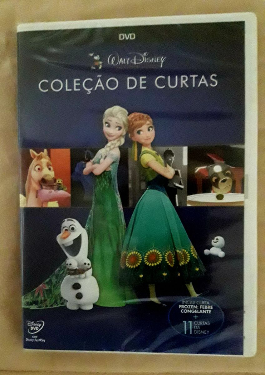 Coleção de Curtas da Disney com 12 Curtas, Novinho, No Plástico ...