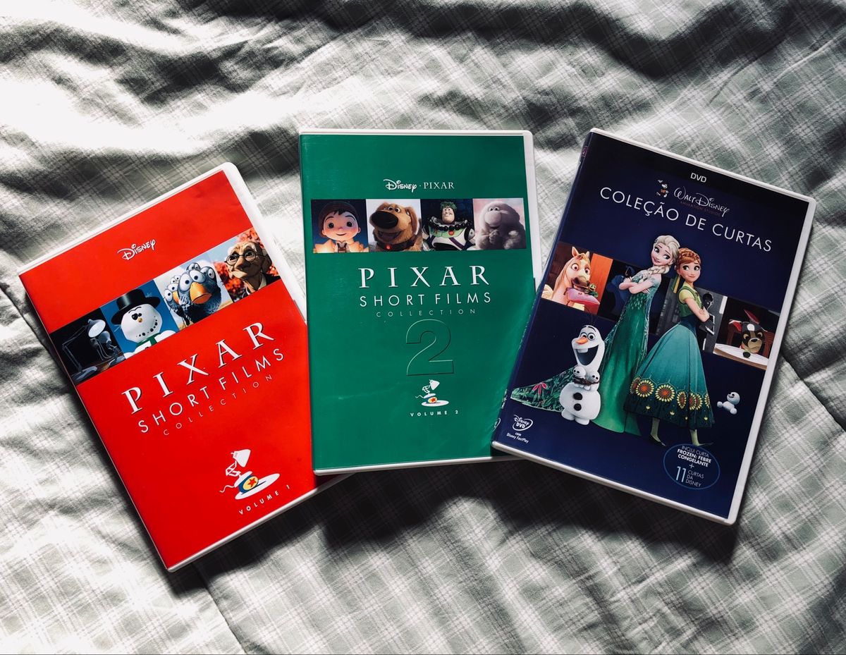 Coleção de Curtas Disney / Pixar | Filme e Série Disney Nunca Usado ...