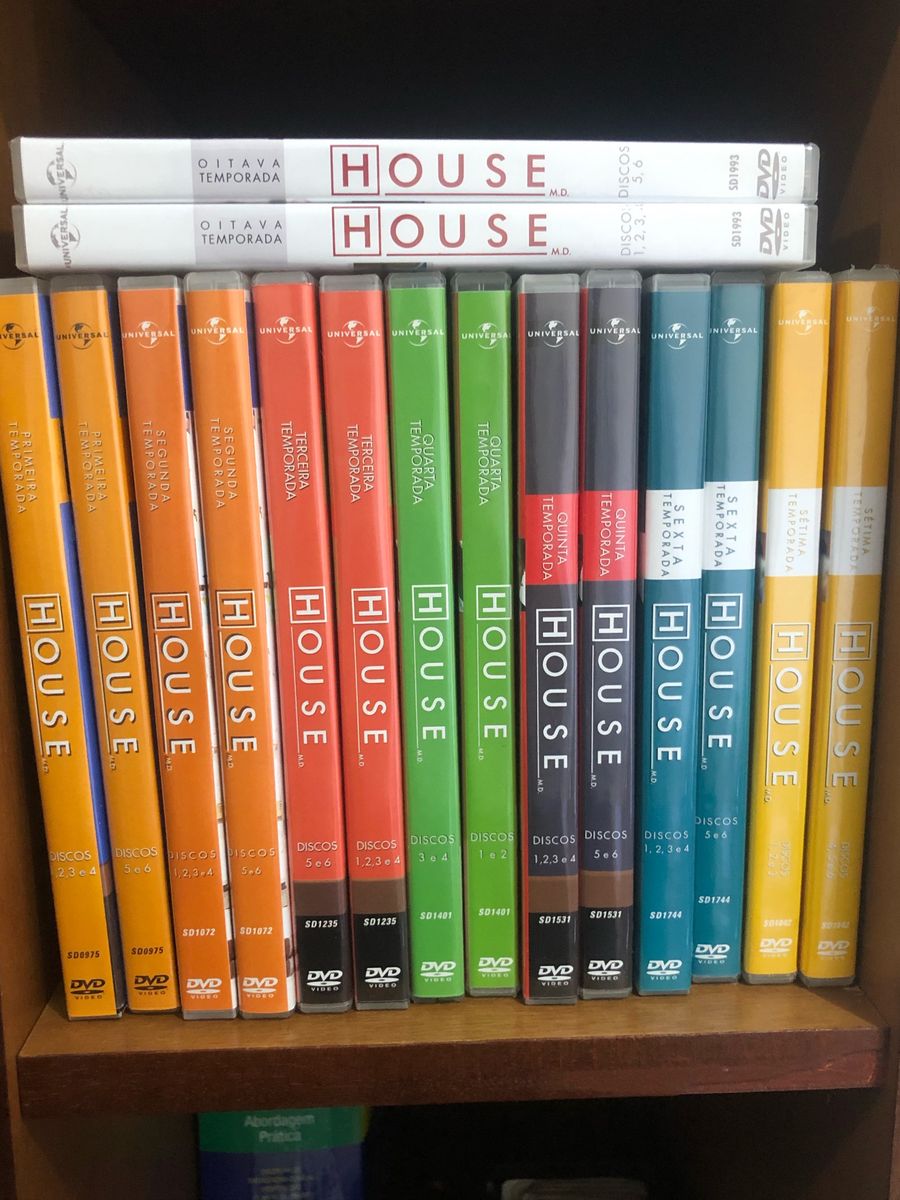 Coleção de Dvds House | Filme e Série Universal Usado 74323036 | enjoei