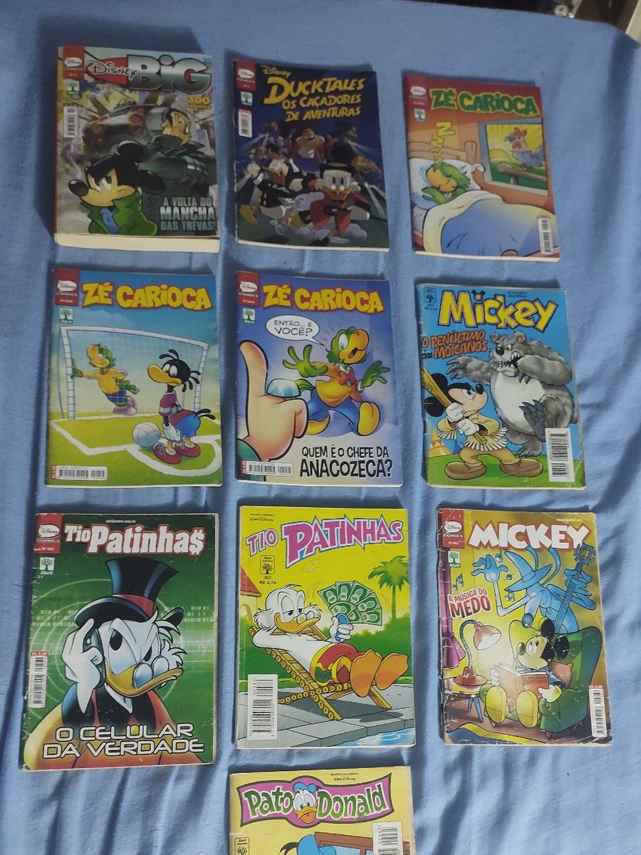 Coleção de Gibbs da Disney | Produto Masculino Abril Nunca Usado ...