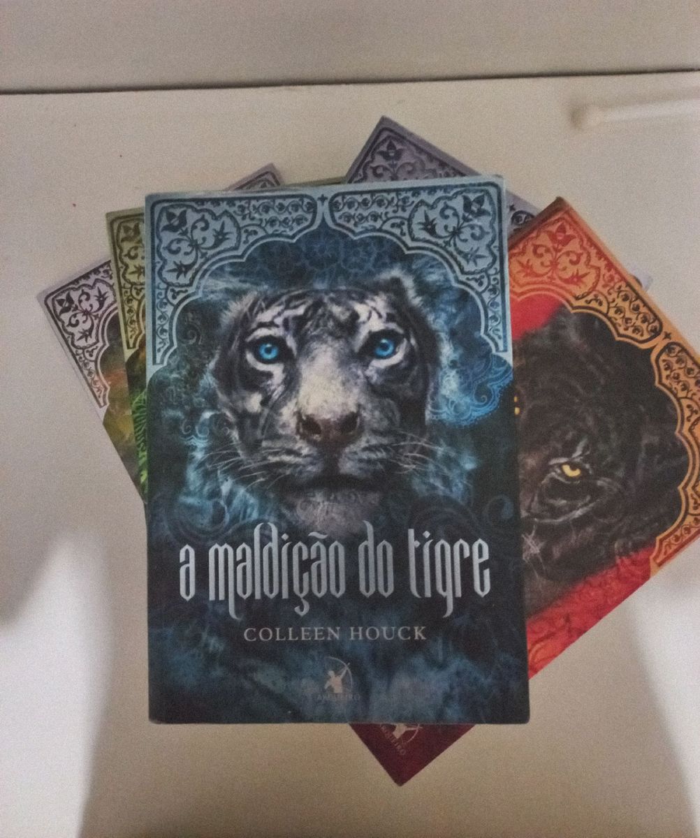 Coleção De Livros A Maldição Do Tigre Livro Usado 75148172 Enjoei