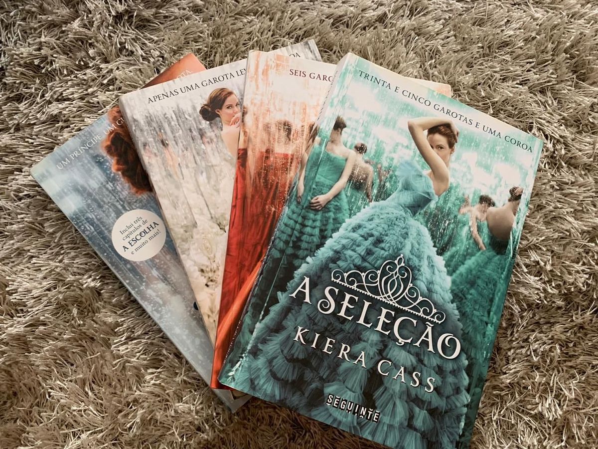 Coleção De Livros A Seleção Kiera Cass Livro Usado 76231985 Enjoei