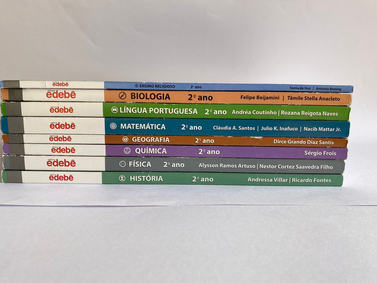 Coleção de Livros Edebê 2ºano Ensino Médio | Livro Edebê Usado 79421509 ...