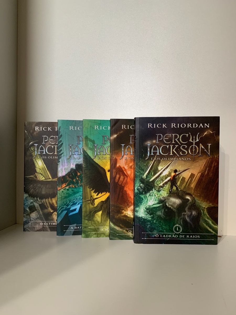Coleção de Livros Percy Jackson (5 Volumes) | Livro Usado 80563584 | enjoei Coleção de Livros Percy Jackson (5 Volumes) | Livro Usado 80563584 | enjoei