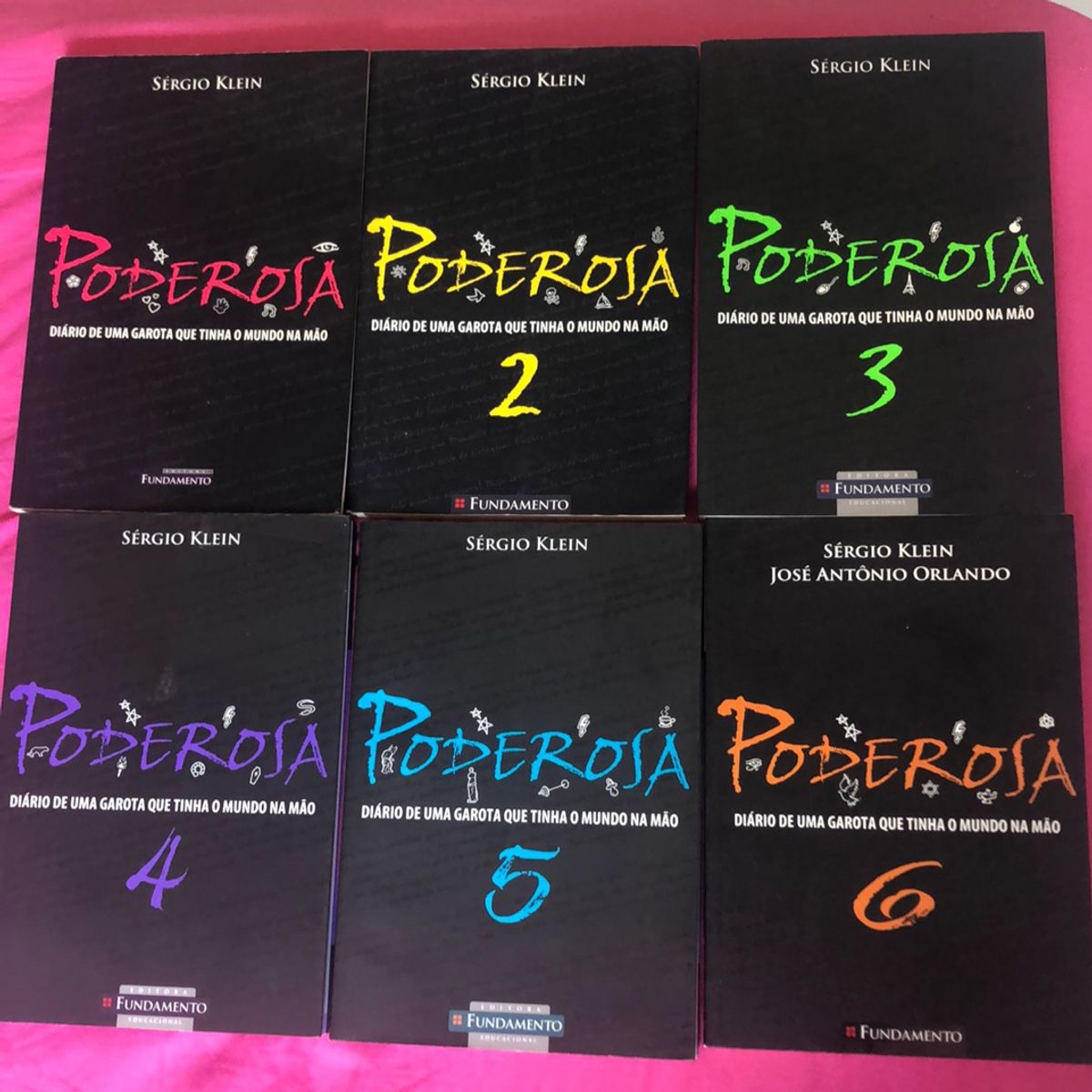 Coleção de Livros Poderosa do 1 Ao 6 | Produto Feminino Fundamento ...