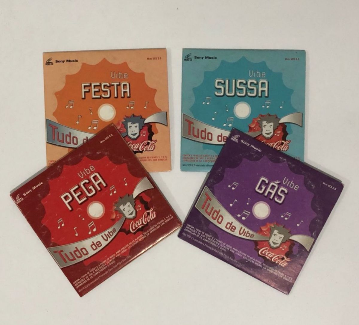 Coleção de Mini Cds da Coca Cola | Item de Música Coca Cola Usado ...