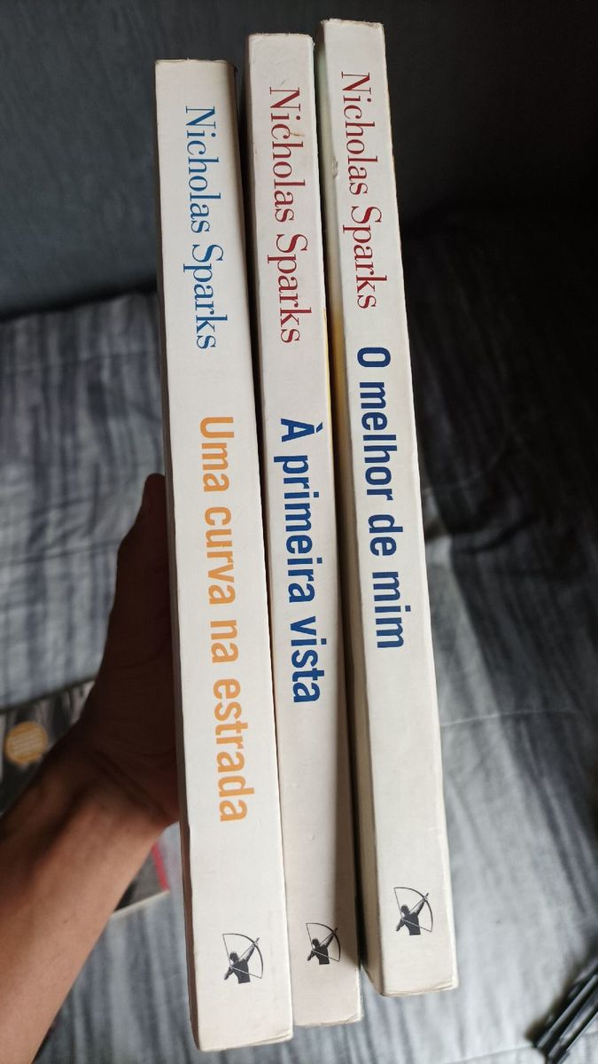 Coleção de Nicholas Sparks - Uma Curva Na Estrada + O Melhor de Mim + a ...