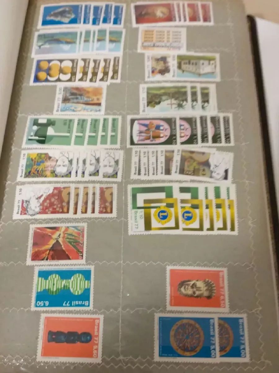 Coleção de Selos Das Décadas de 70 e 80 | Produto Vintage e Retro Usado ...