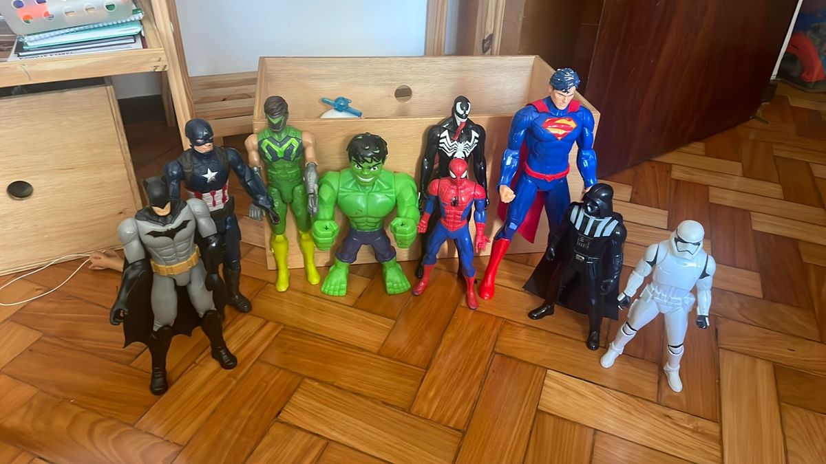 Coleção de Super Heróis | Brinquedo Varias Usado 84587125 | enjoei