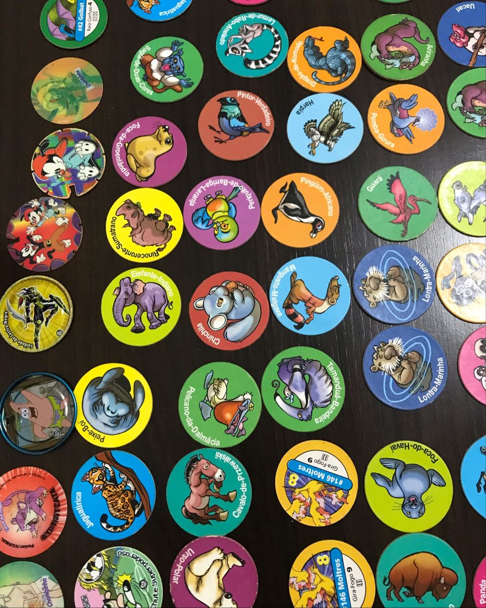 Coleção de Tazzos | Produto Vintage e Retro Tazzo Usado 39319214 | enjoei