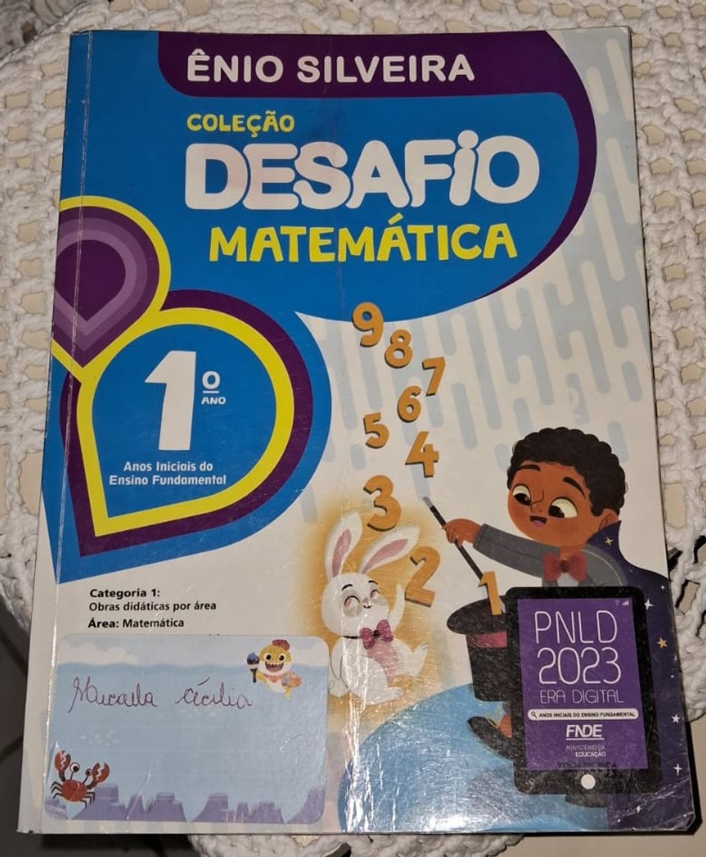 Coleção Desafio Matemática 1 Ano - Ênio Silveira | Livro Moderna Usado ...