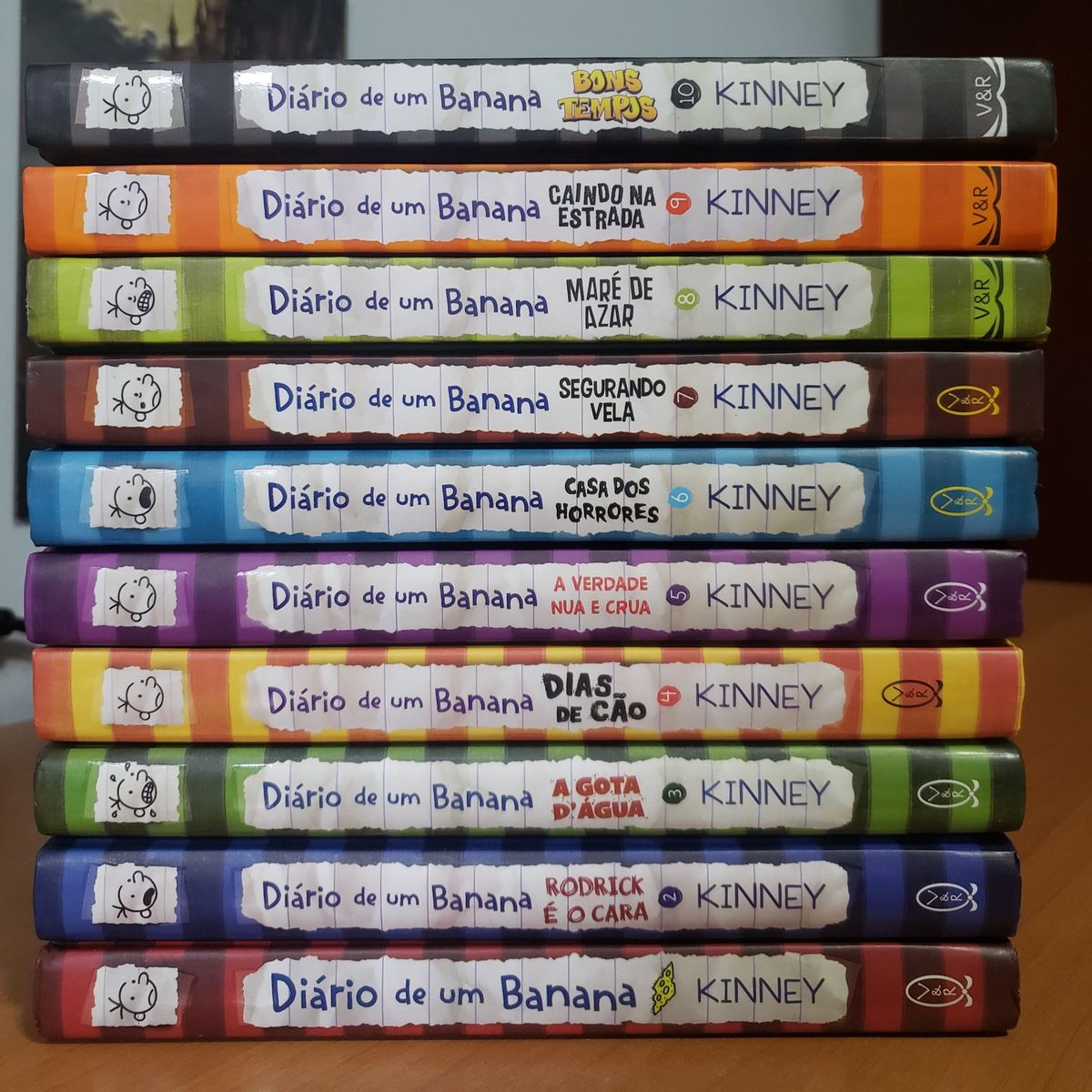 Coleção Diário de Um Banana, 10 Primeiras Edições | Livro Usado ...