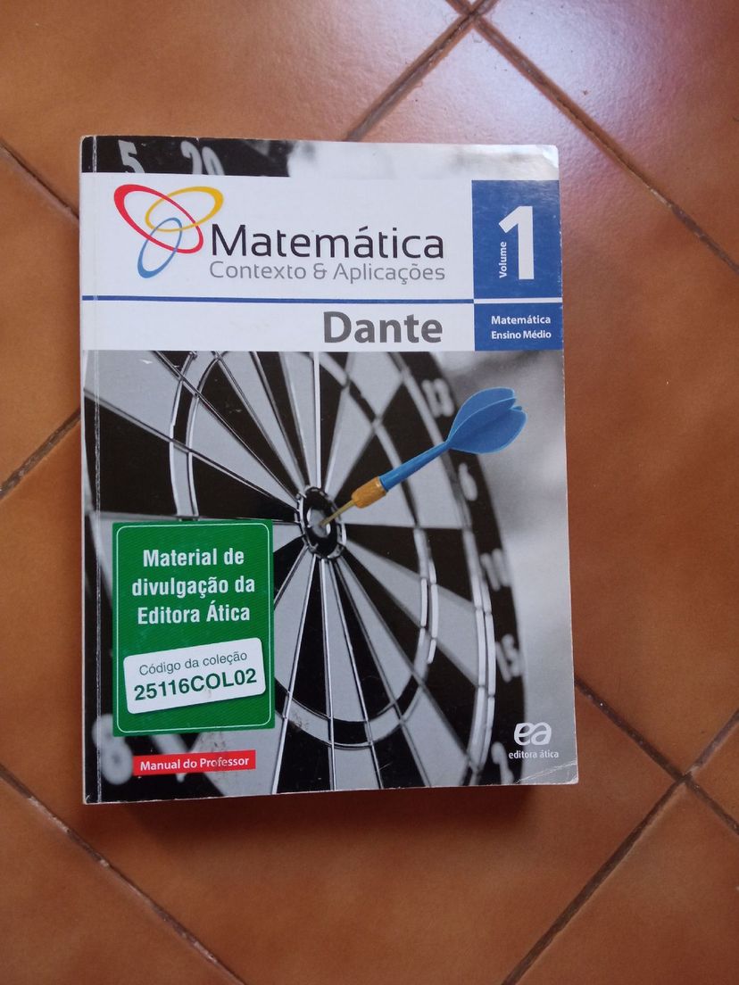 Coleção Didática de Matemática, Dante | Livro Usado 111916348 | enjoei