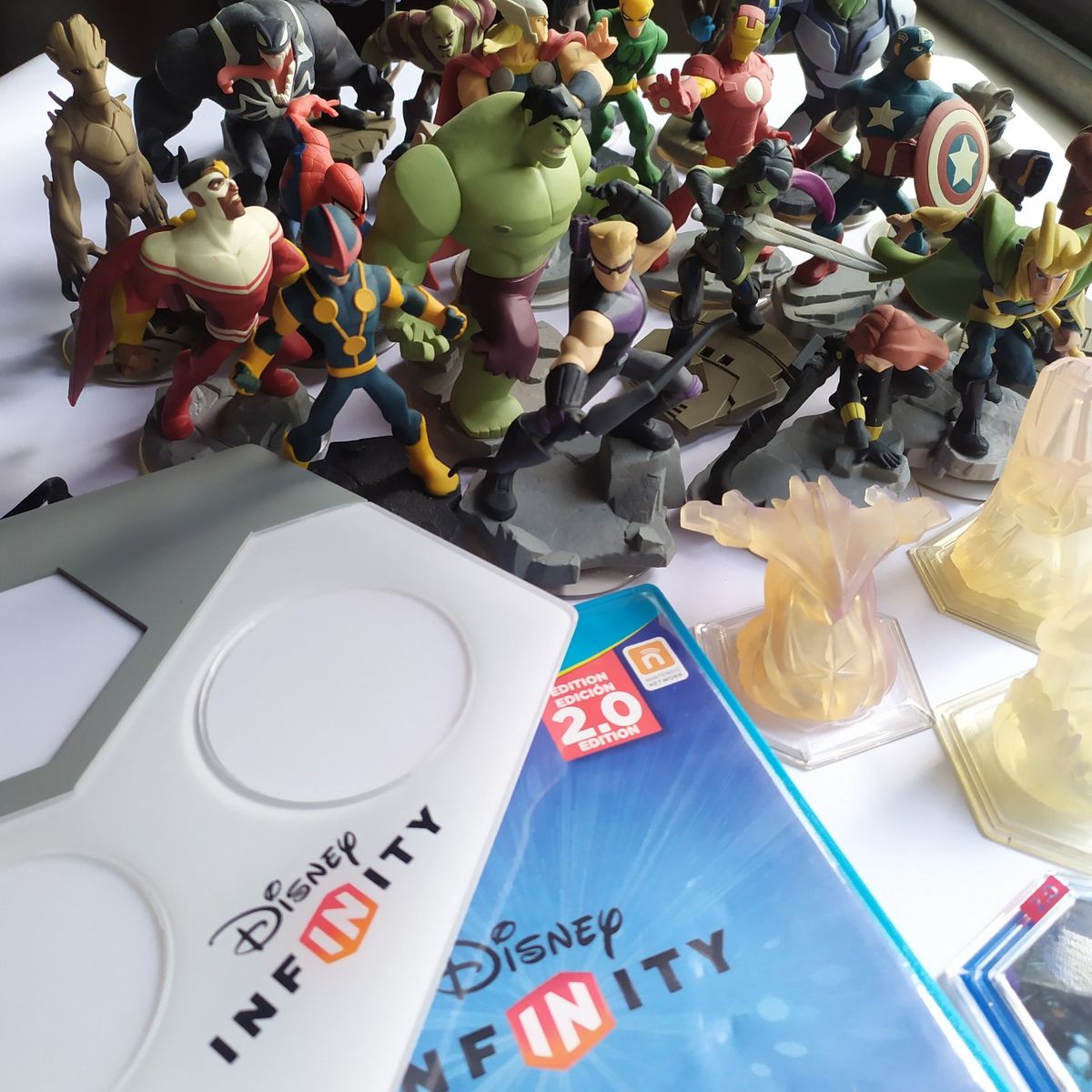 Coleção Disney Infinity 2.0 com Vingadores, Guardiões da Galáxia e ...