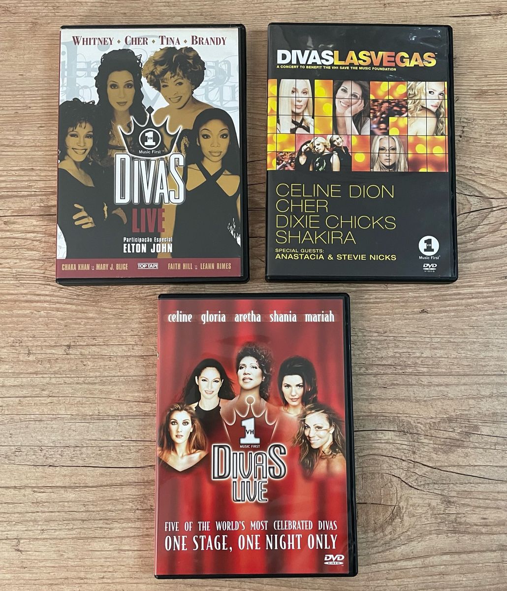Coleção Divas Dvds Originais | Item de Música Usado 74860665 | enjoei