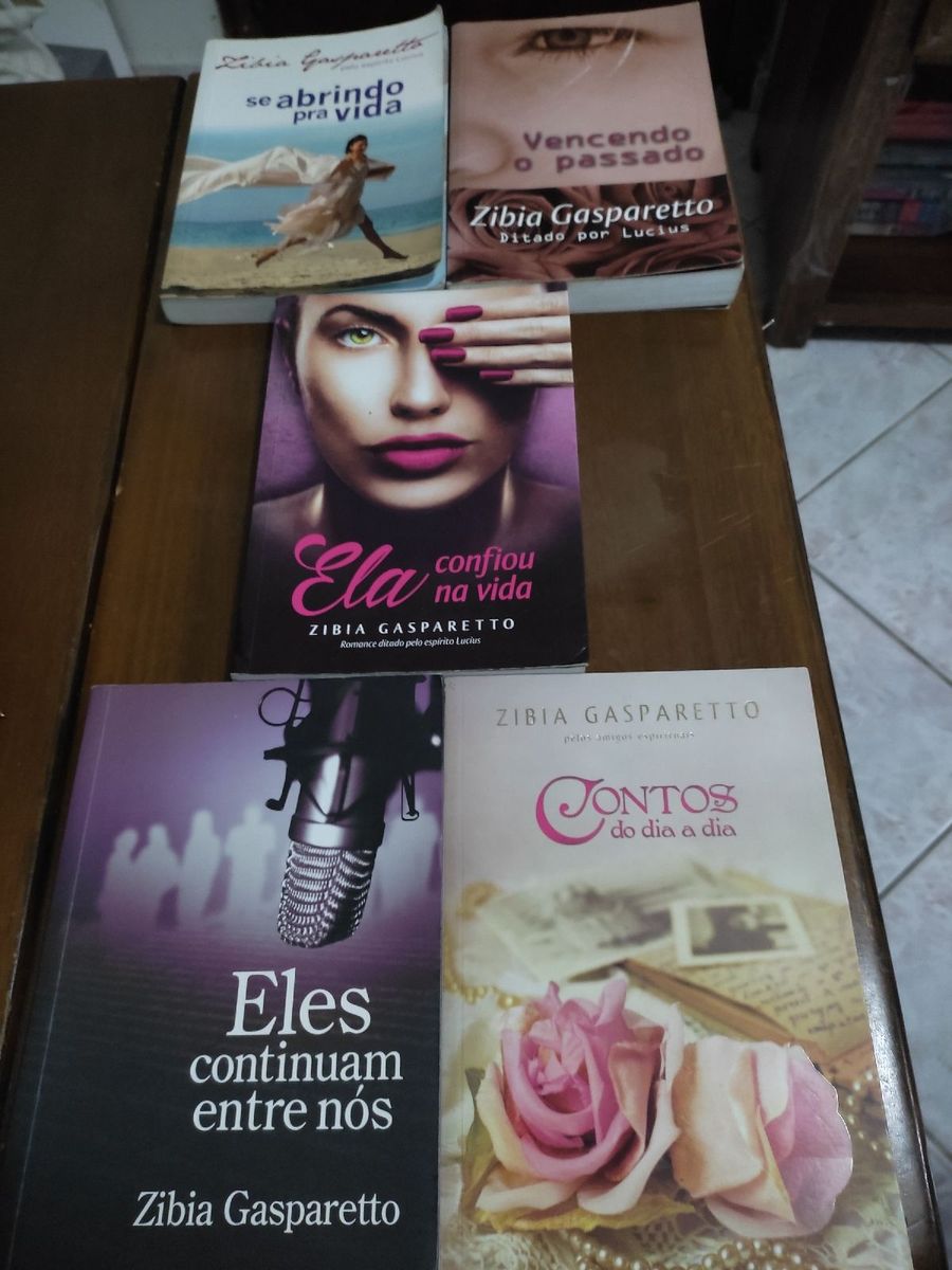 Coleção do Livro da Zíbia Gasparetto | Livro Vida E Consciência Usado ...