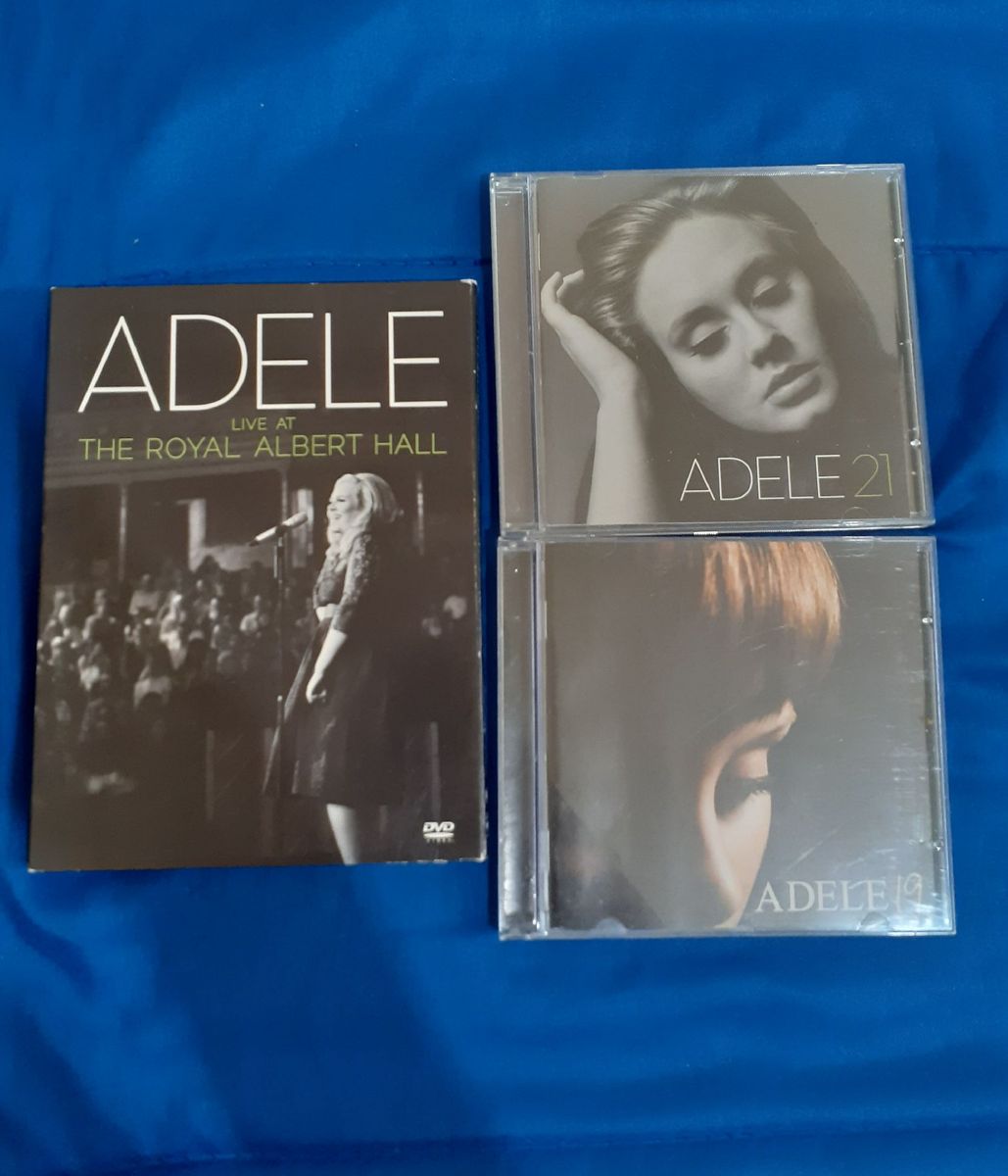 Coleção Dvd e 2 Cds Adele | Item de Música Dvd E Cd Adele Usado ...