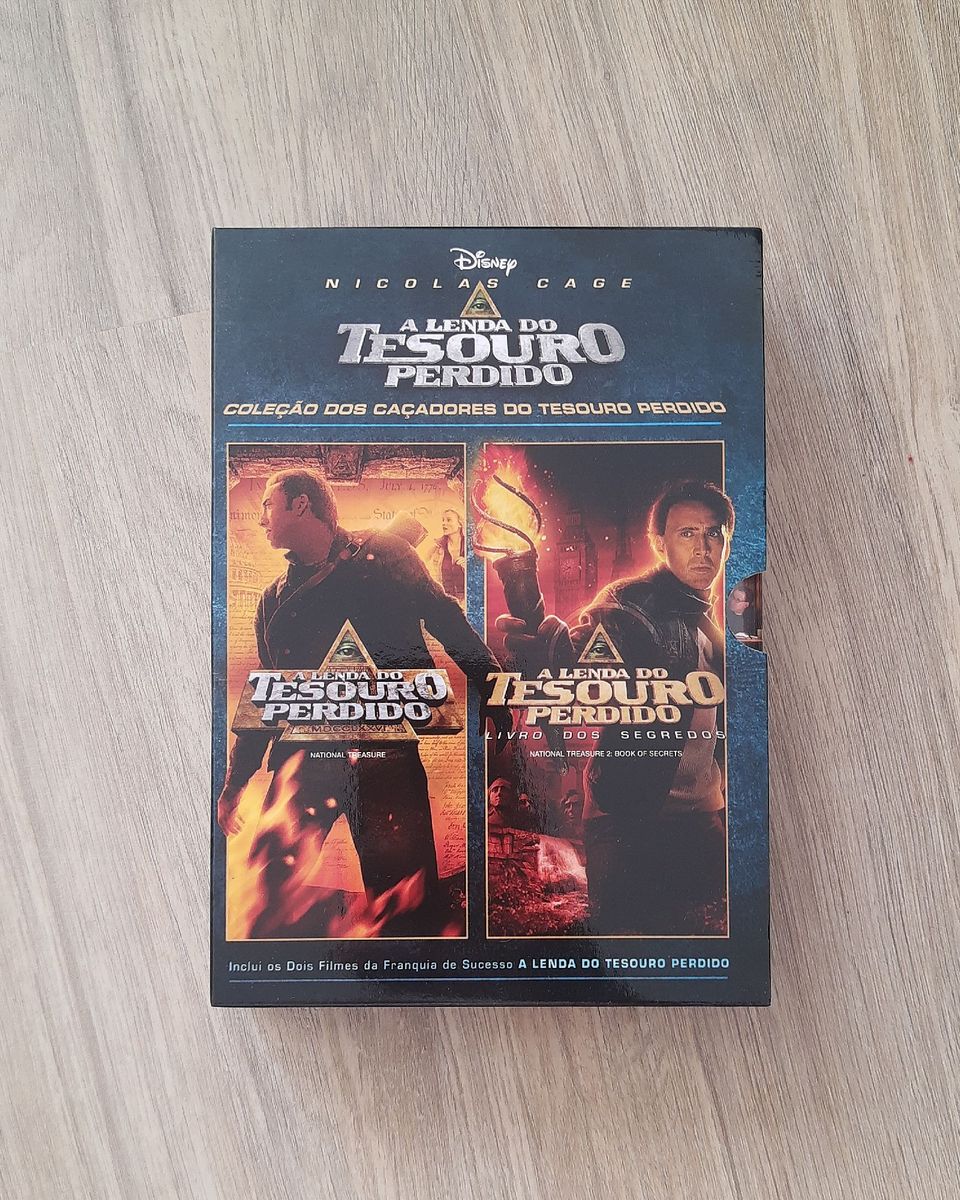 Coleção Dvd Filme a Lenda do Tesouro Perdido | Filme e Série Dvd Usado ...