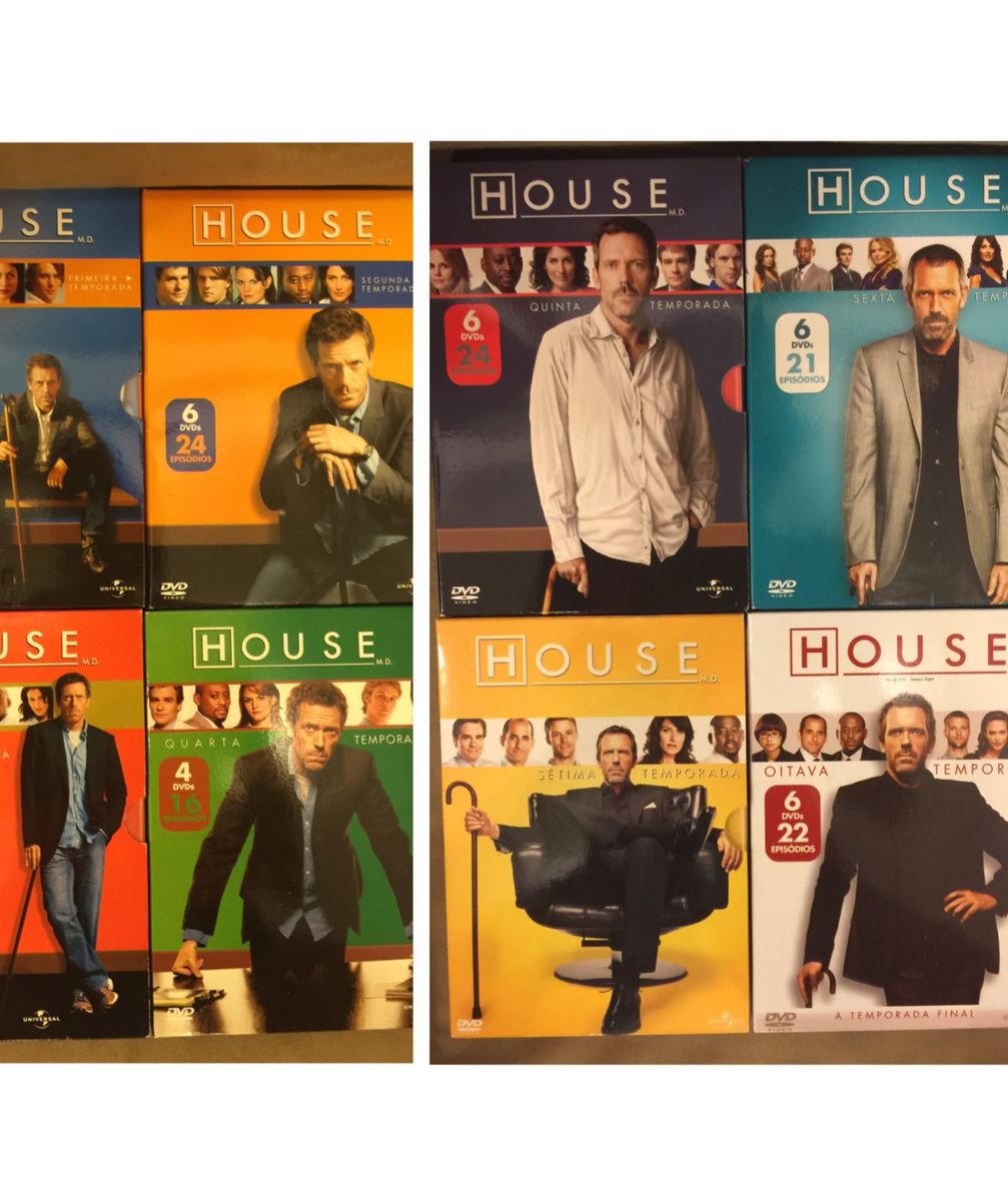 Coleção Dvd - House Md - 1ª a 8ª Temporada - Original | Item Info ...