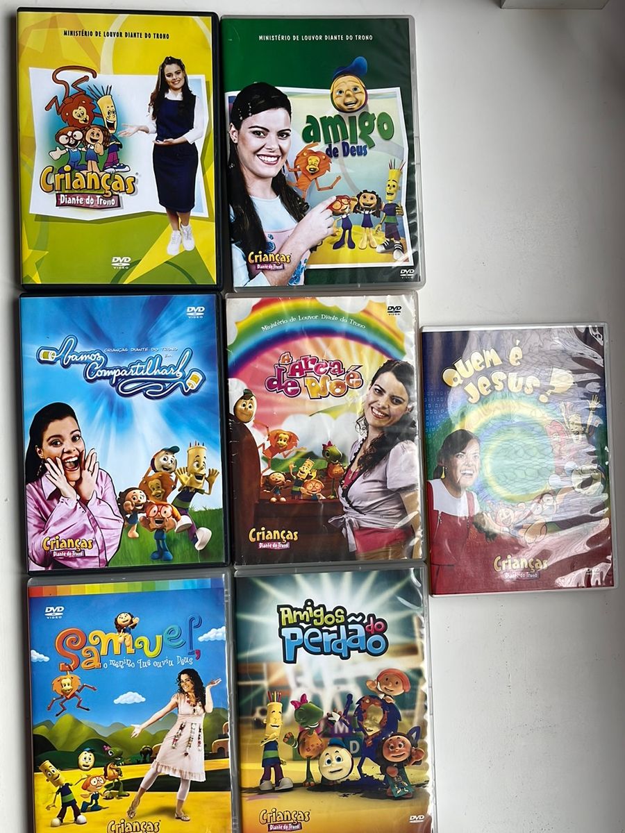 Coleção Dvds Crianças Diante do Trono | TV e Display Crianças Diante Do ...