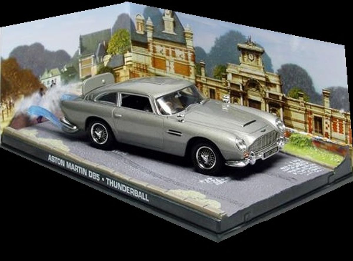Coleção em Miniatura Carros Dos Filmes James Bond 007 - Aston Martin ...