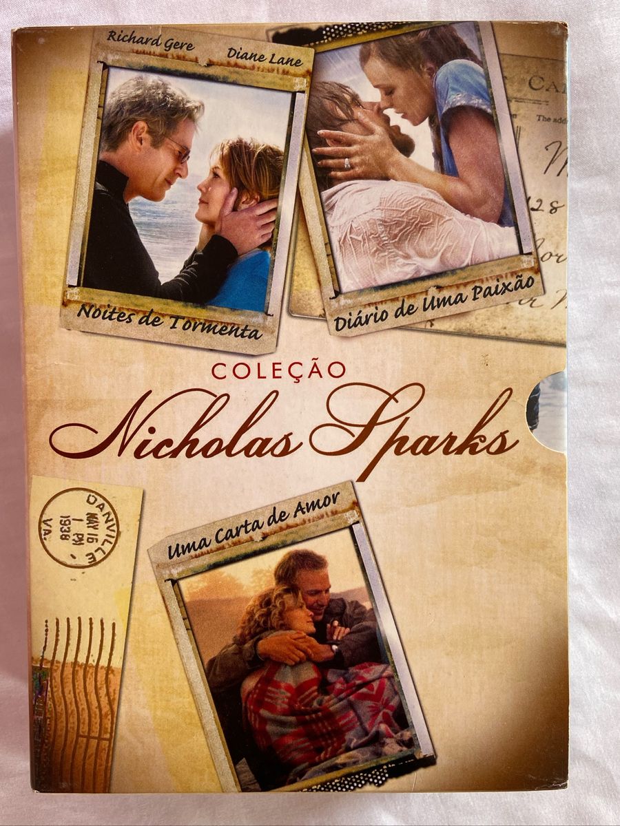 Coleção Filmes Nicholas Sparks | Filme e Série Nicholas Sparks Nunca ...