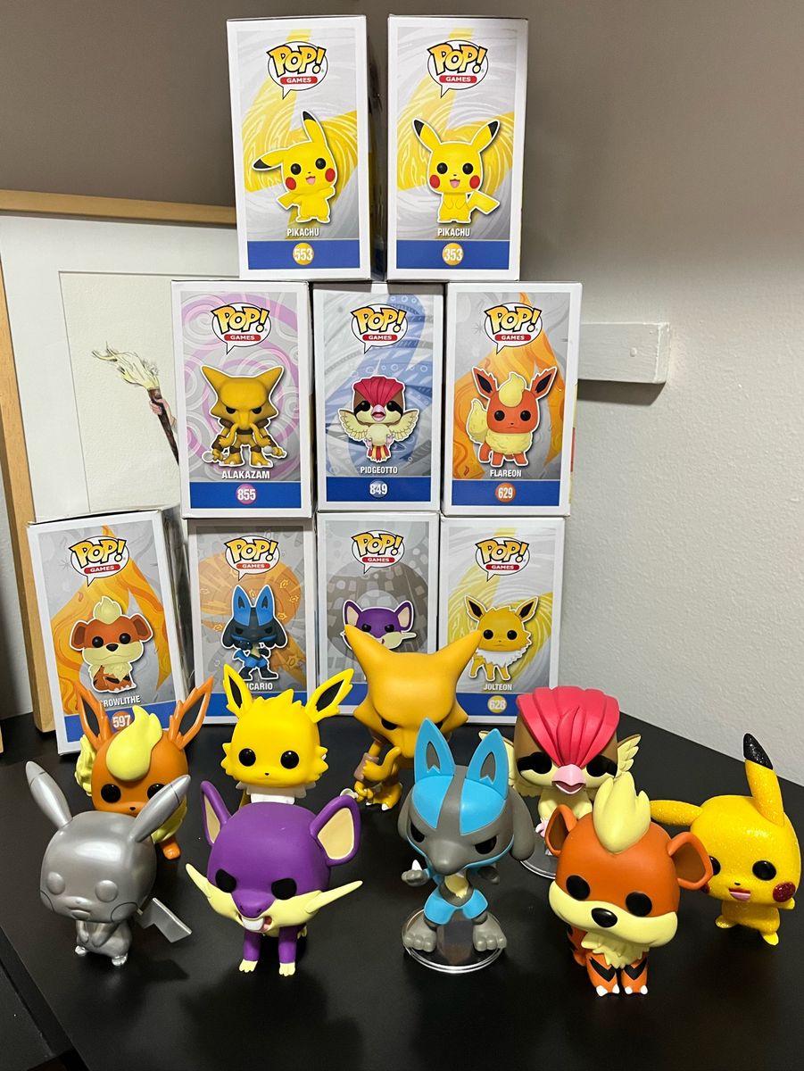 Coleção Funko Pop Pokemon | Item de Decoração Funko Pop Usado 75649474 ...
