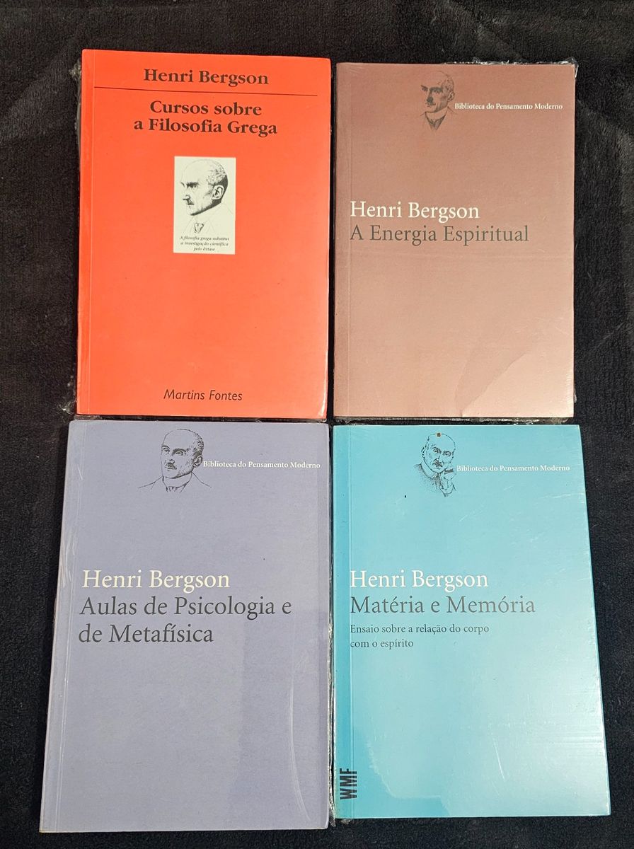 Coleçao Henri Bergson 4 Livros | Livro Martina Fontes Nunca Usado ...
