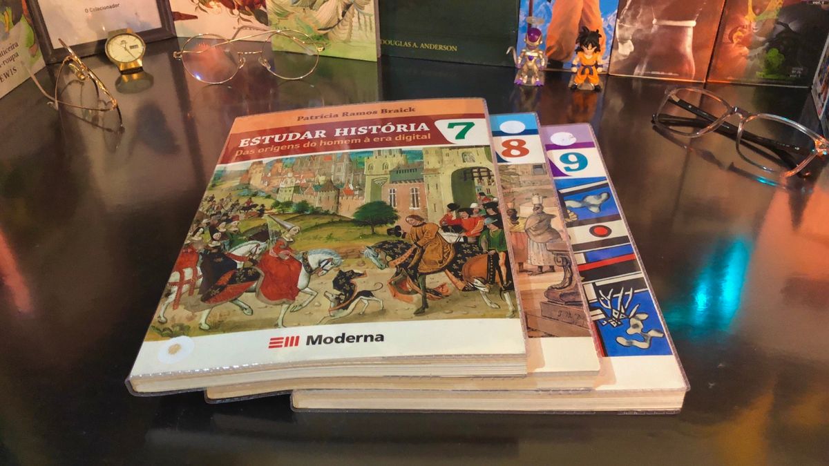 Coleção História - Moderna Patrícia Ramos Braick / 3 Livros Novos ...