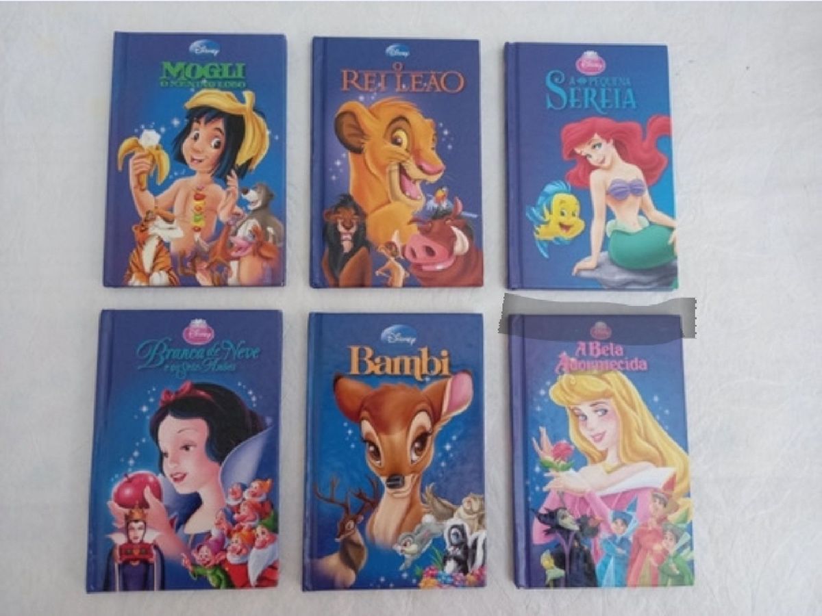 Coleção Histórias Clássicas Disney - 6 Livros Ilustrados. | Produto ...