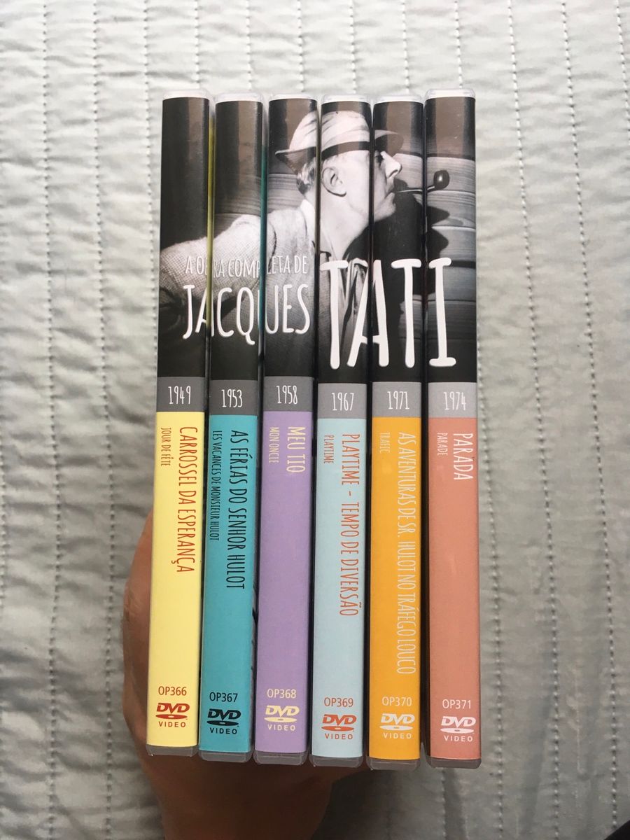 Coleção Jacques Tati 6 Dvds (obras Primas do Cinema) | Item de Música ...