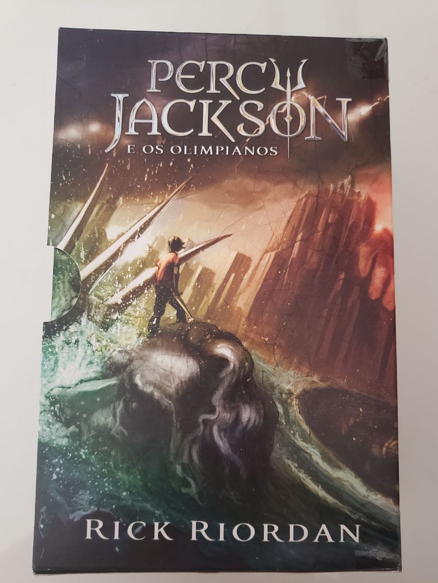 Coleção Livros Percy Jackson - 5 Volumes | Livro Intrinseca Usado ... Coleção Livros Percy Jackson - 5 Volumes | Livro Intrinseca Usado ...
