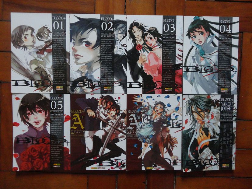 Coleção Mangá Blood Plus | Livro Panini Comics Usado 1845560 | enjoei