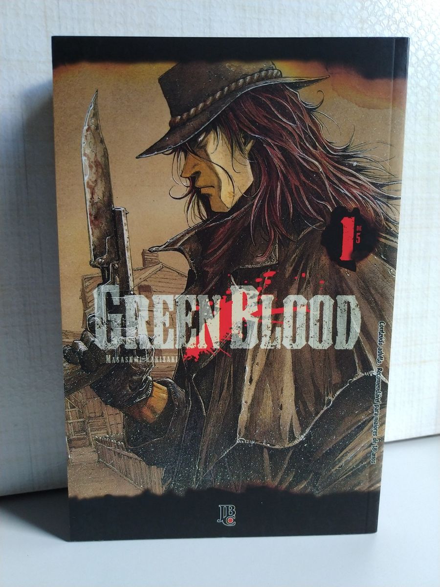 Coleção Mangá Green Blood - Volumes 01 a 05 | Livro Editora Jbc Usado ...