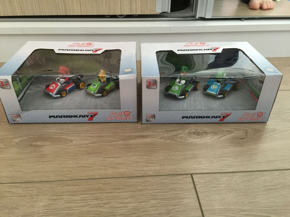 Coleção Mario Kart Super Mário Bross | Produto Vintage e Retro Nintendo ...