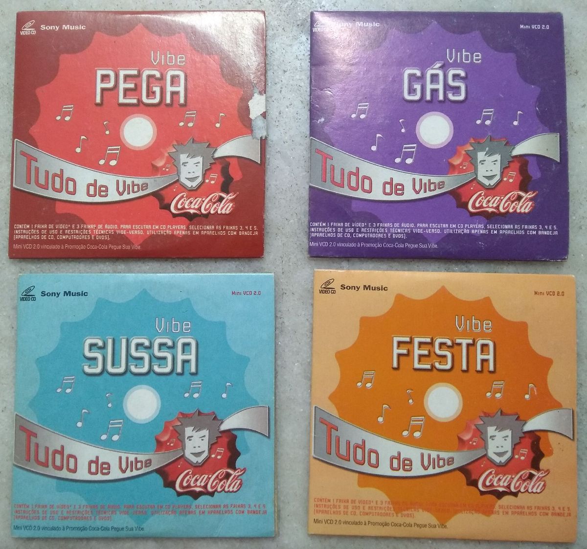 Coleção Mini Cd Coca-cola | Item de Música Coca Cola Usado 80884167 ...
