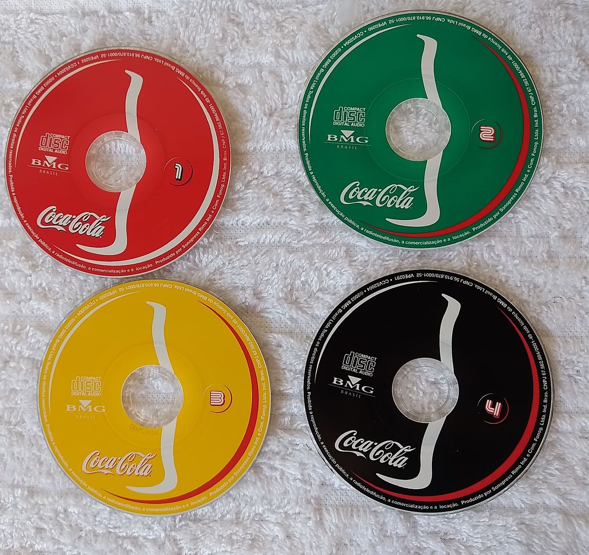 Coleção Mini Cd's Coca Cola | Item de Música Coca Cola Usado 60787601 ...