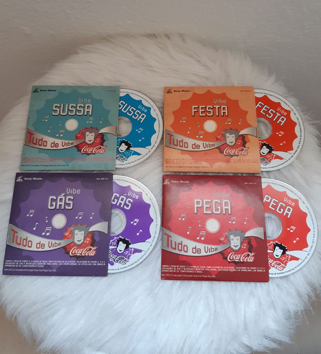 Coleção Mini Cd Tudo de Vibe - Coca Cola | Item de Música Coca Cola ...