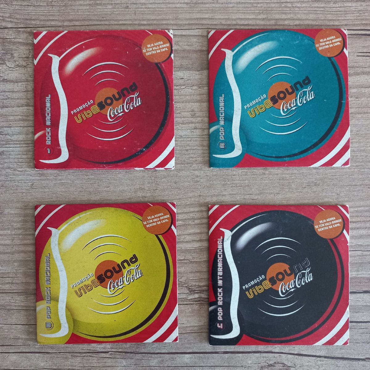 Coleção Mini Cds Coca-cola - Raridade! | Item de Música Coca Cola Usado ...