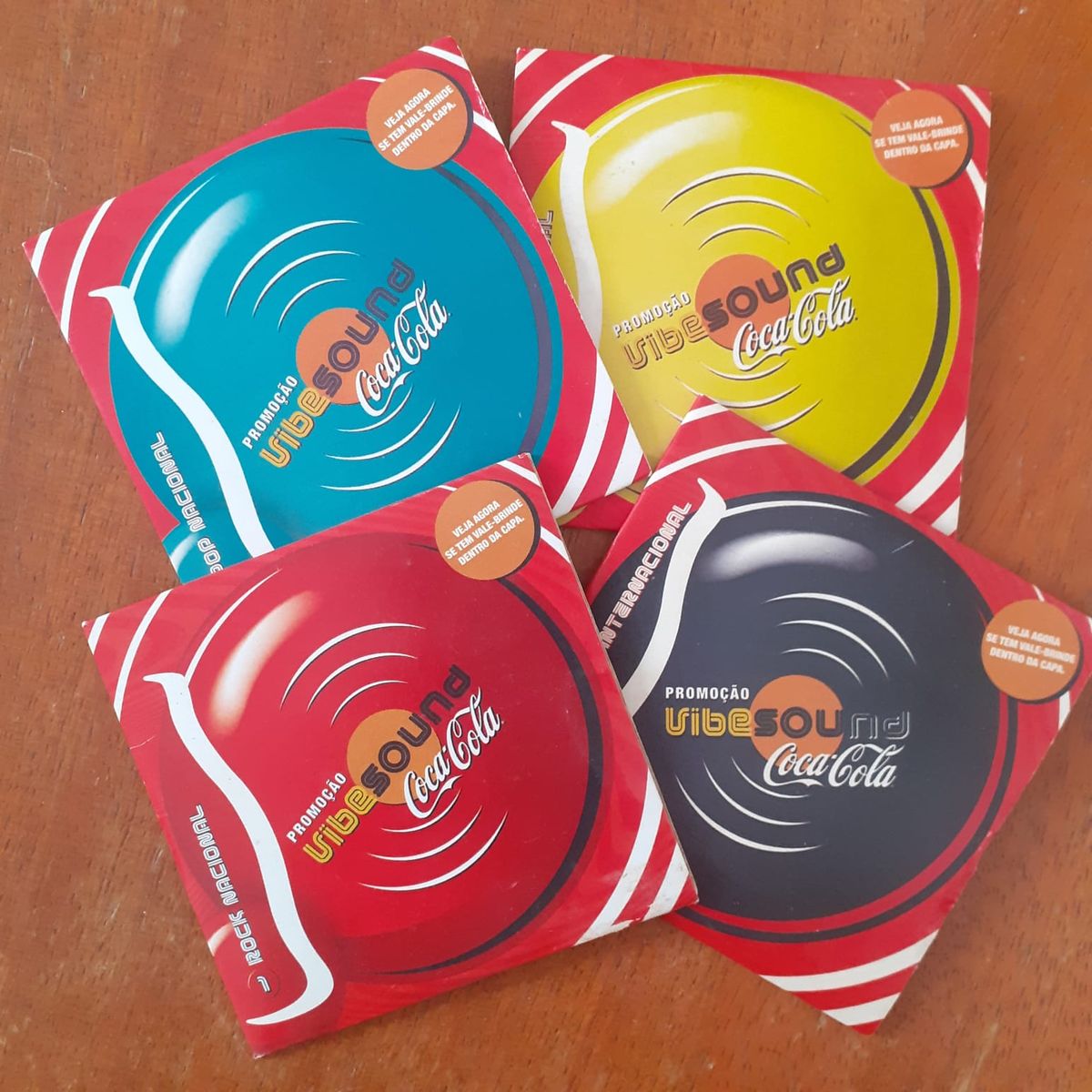 Coleção Mini Cds Coca-cola Vibe Sound | Item de Música Coca Cola Usado ...