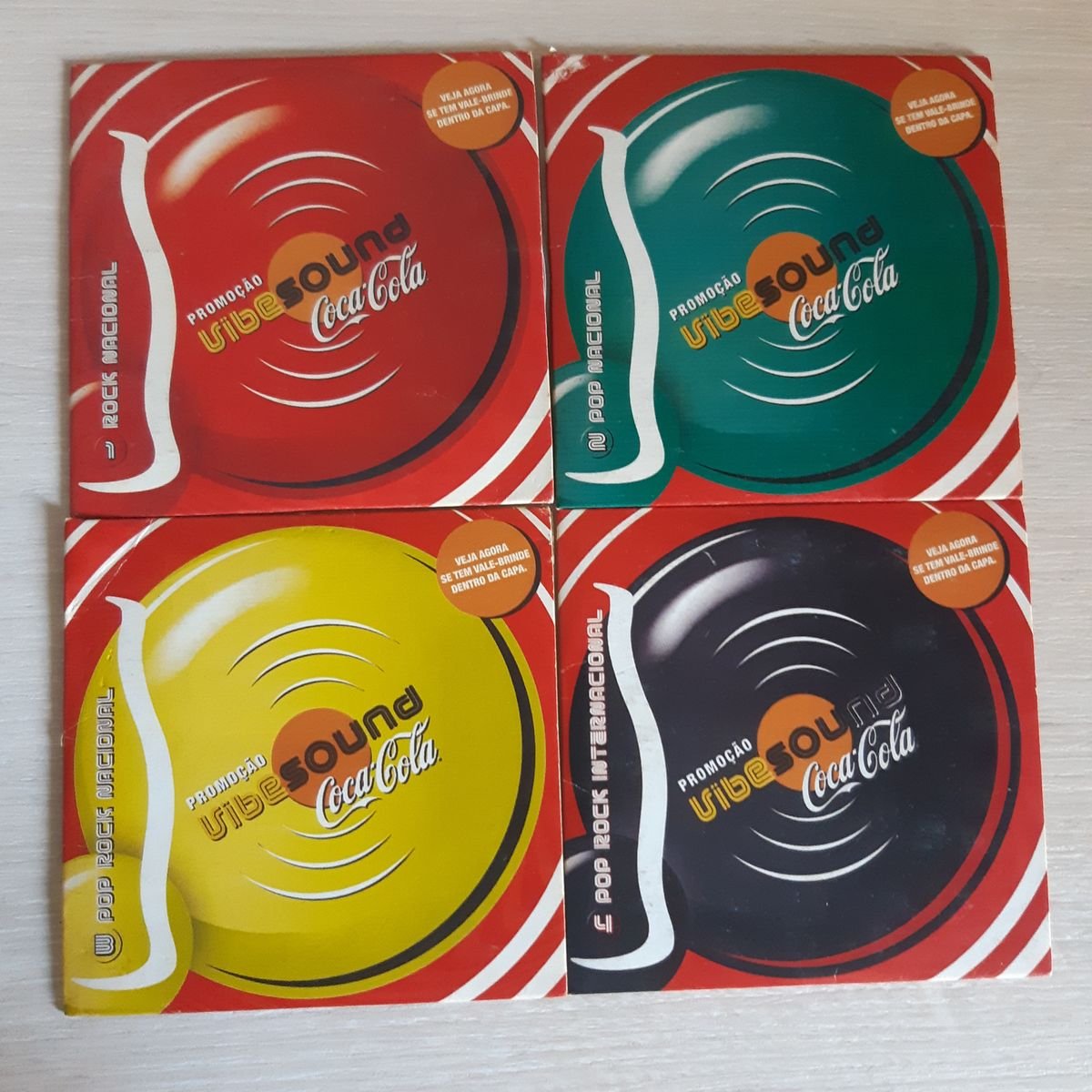 Coleção Mini Cds Coca Cola | Item de Música Coca Cola Usado 54918443 ...