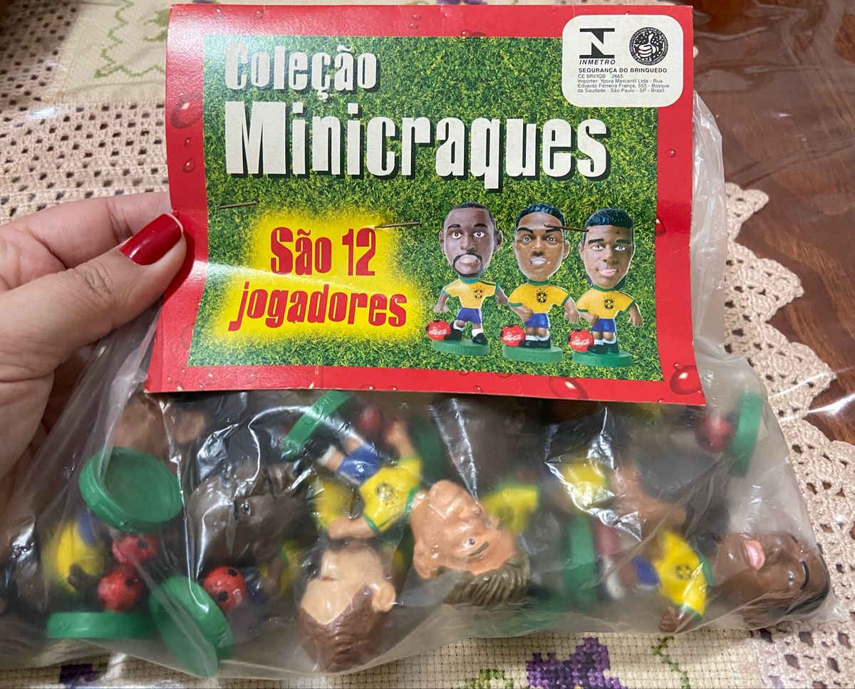 Coleção Mini Craques com 12 Jogadores | Produto Vintage e Retro Mini ...