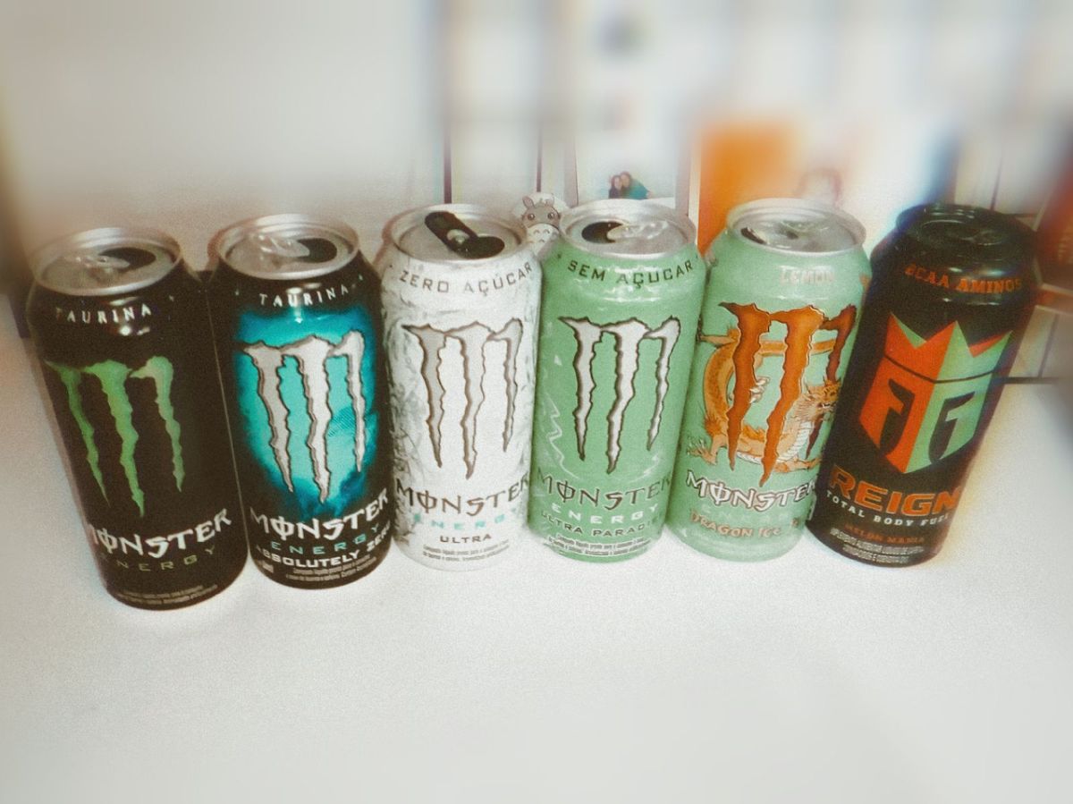 Coleção Monster Energy Drink Energético Aesthetic | Item de Decoração ...