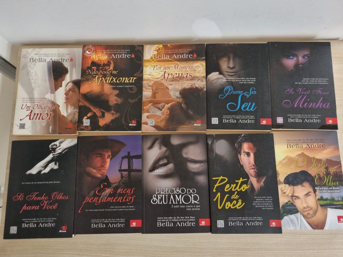 Coleção "os Sullivans" Bella Andre | Livro Novo Conceito Usado 86372537 ...