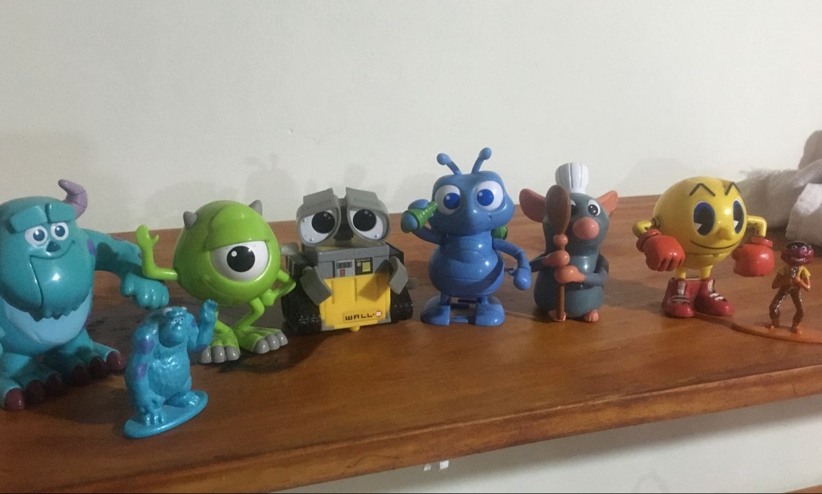Coleção Pixar, Pop Funko Pac Man e Nanometais | Cacareco Pixar, Pac Man ...