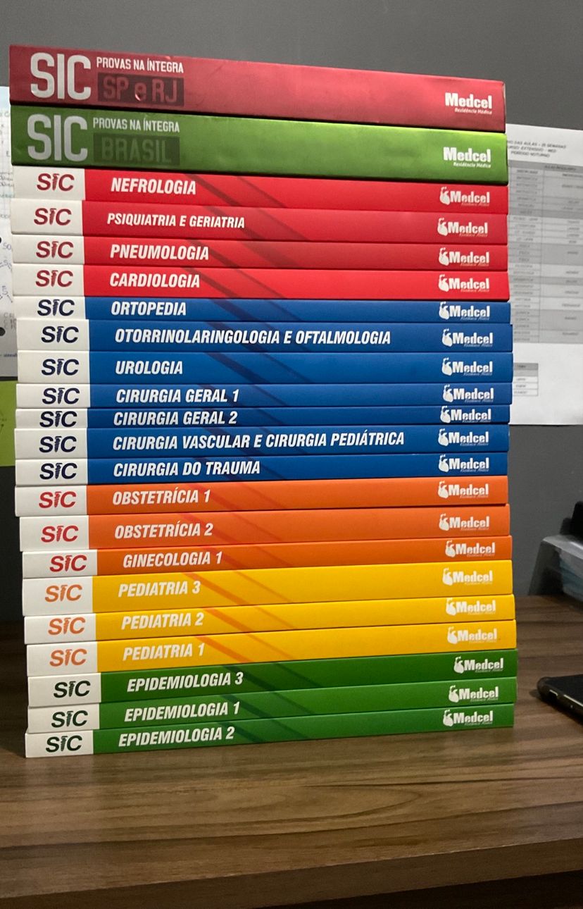 Coleção Sic Medcel + Guia de Terapia Intensiva e Manual de Habilidades ...