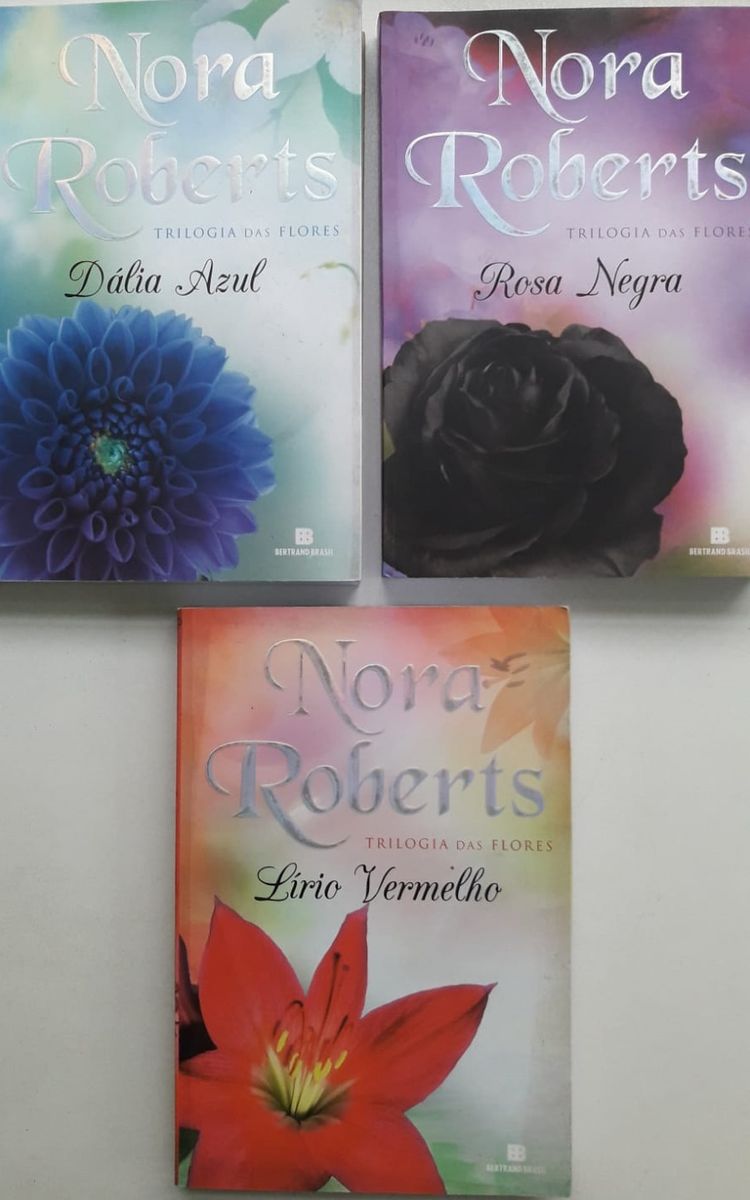 Coleção Trilogia Das Flores - Nora Roberts - 3 Volumes | Livro Usado ...